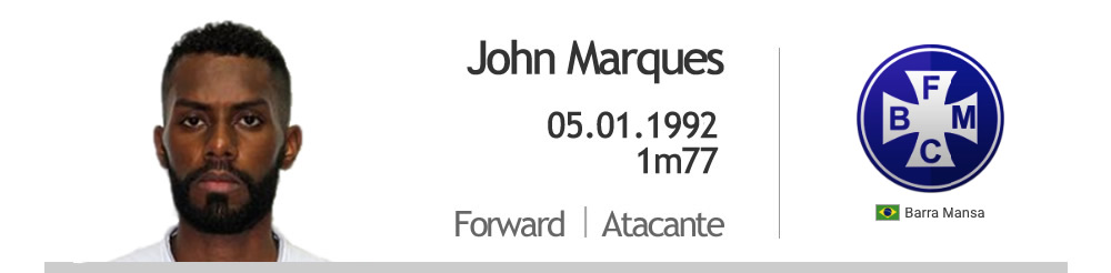 John Marques - Forward/Atacante